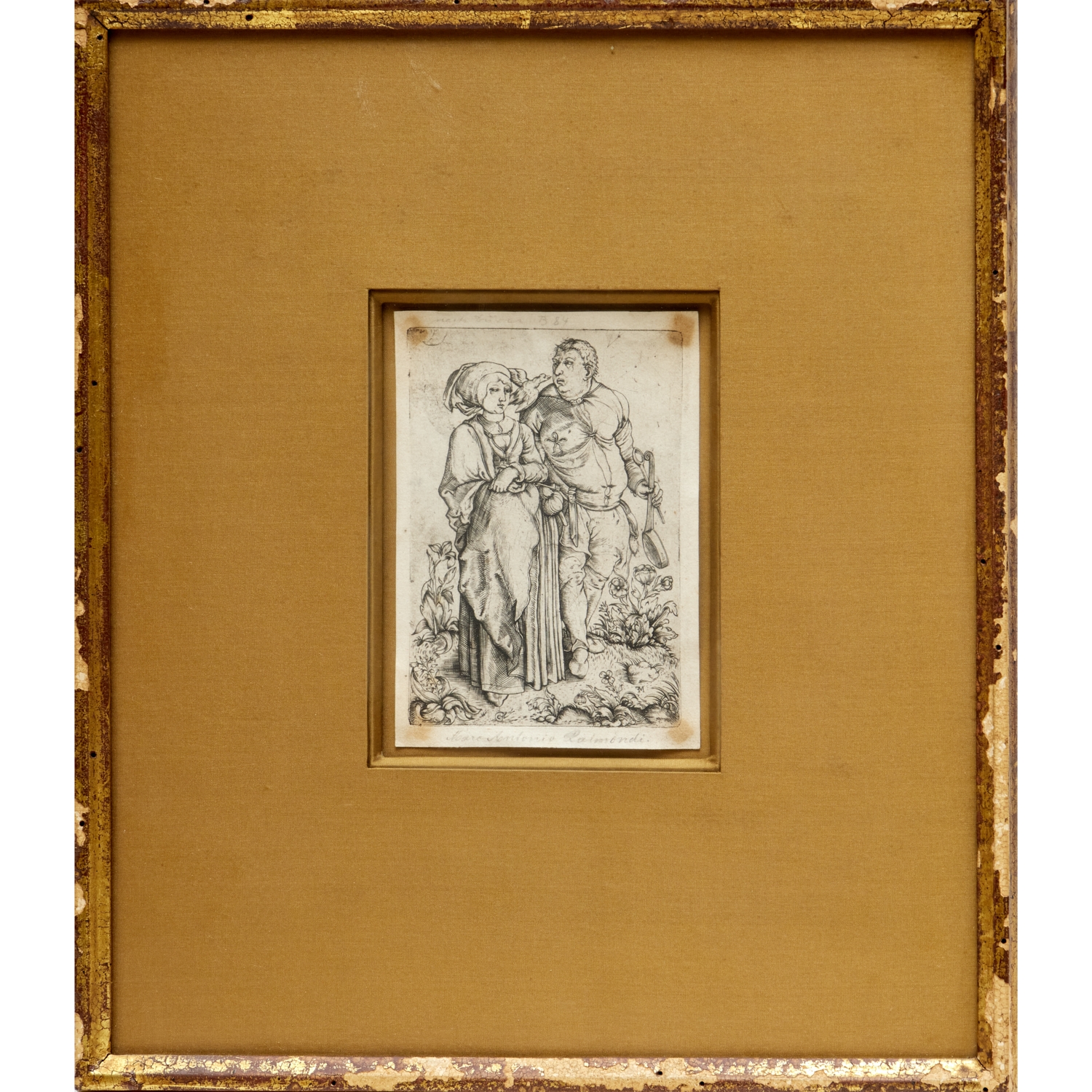 Marcantonio Raimondi | after Albrecht Durer's The Cook and His Wife ...