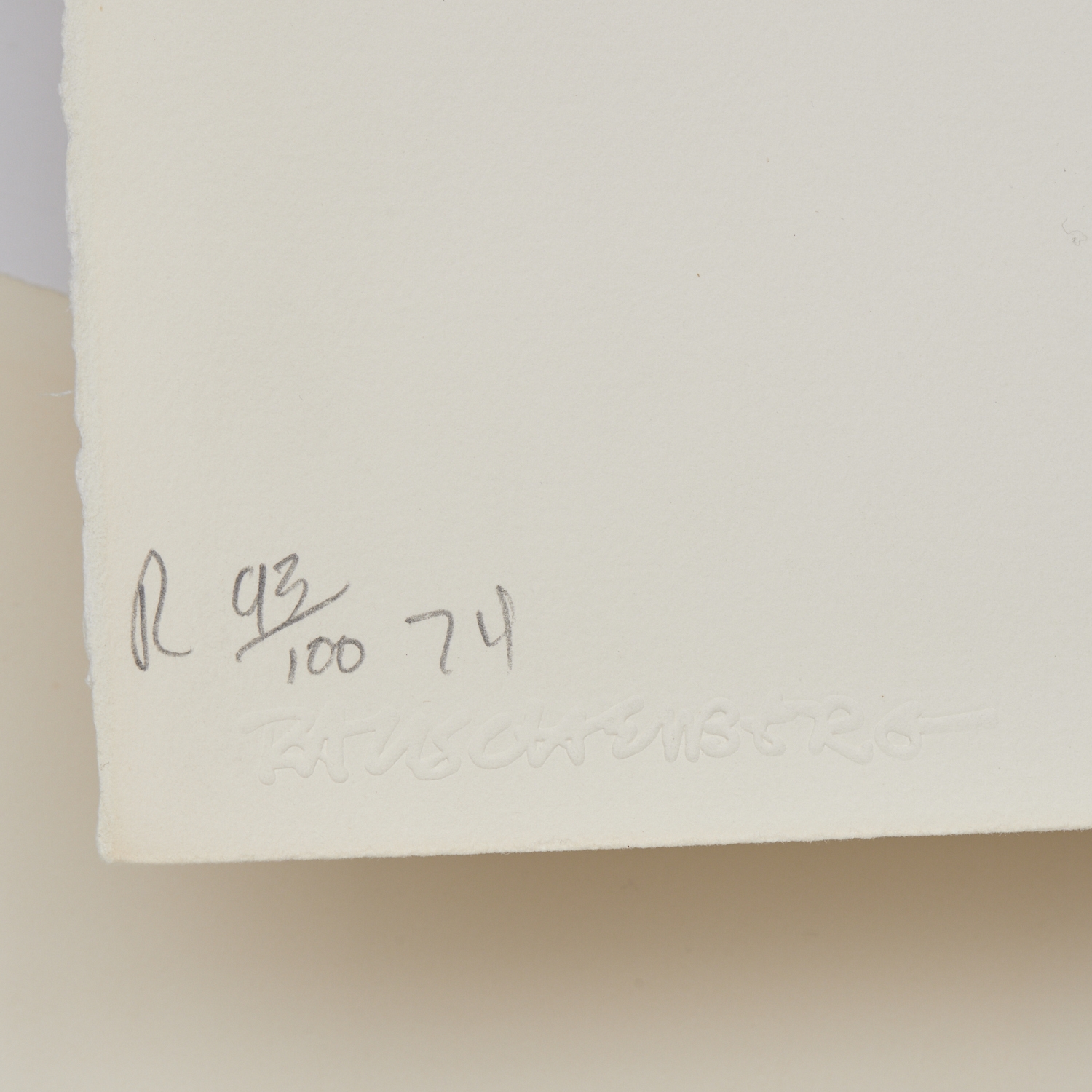 Robert Rauschenberg | Re-Entry from the Mirrors of the Mind portfolio ...