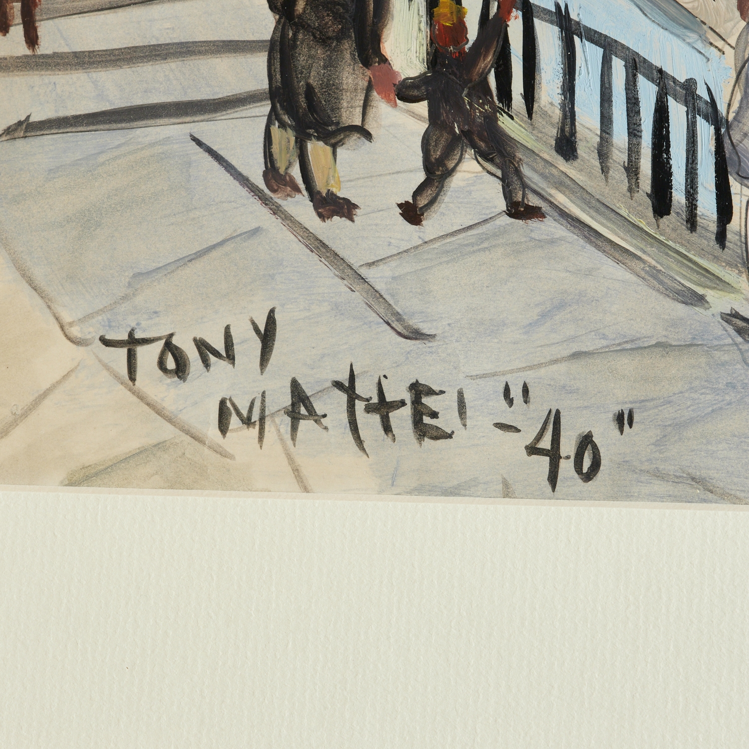 Antonio Tony Mattei | At the Zoo (1940) | MutualArt