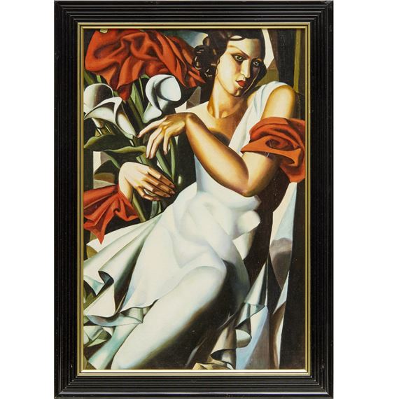 Tamara de Lempicka | Portrait of Ira P. | MutualArt