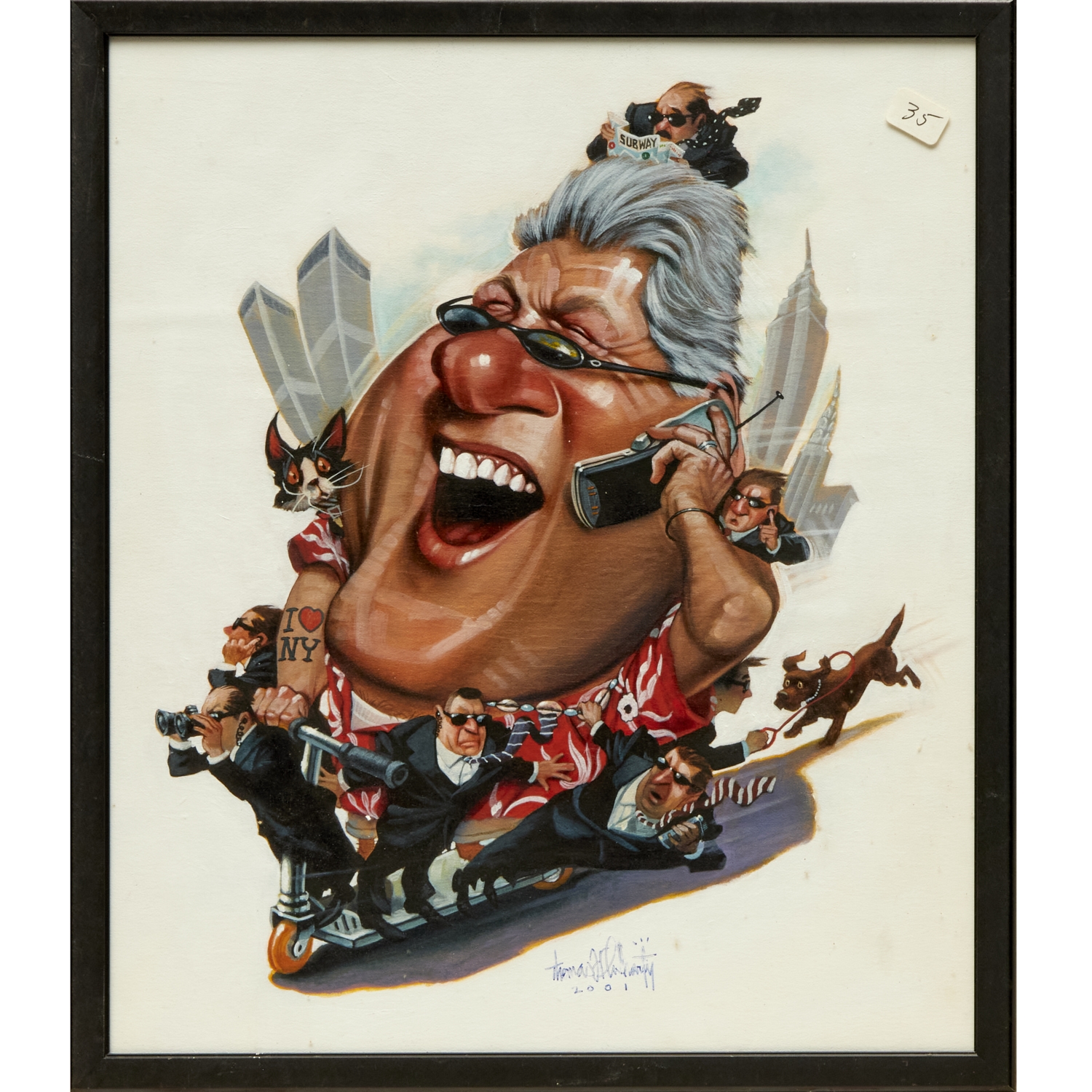 Thomas Fluharty | President Clinton moves to New York City (2001 ...