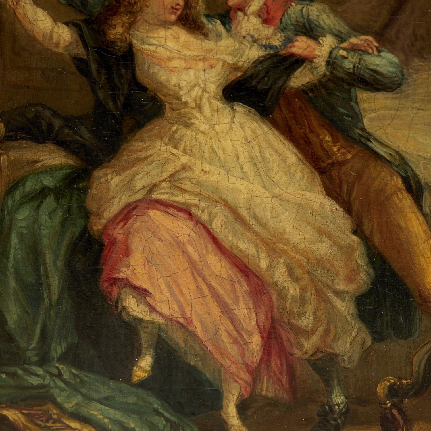 Philibert-Louis Debucourt | La Rose Mal Defendue (The Poorly Defended Rose) | MutualArt