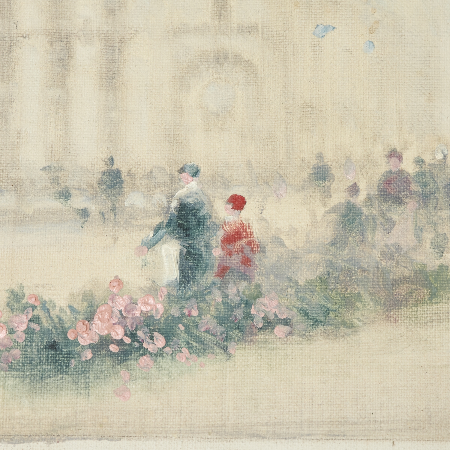 André Gisson | Paris street scenes and Portrait of a Child by the Sea ...