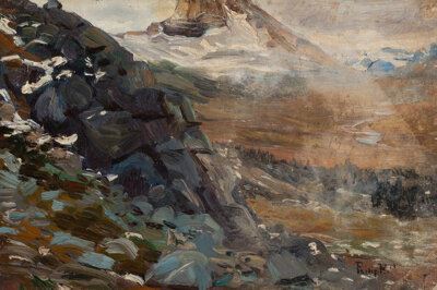 Philip R. Goodwin | A Peak into the Valley | MutualArt