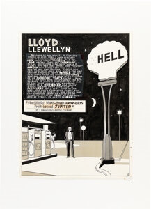 Daniel Clowes | Lloyd Llewellyn (1950s) | MutualArt