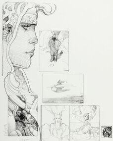 Jean Giraud | Various Characters (1989) | MutualArt