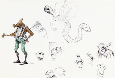 Frédéric Blanchard | Star Wars: Heir to the Empire Alien Model Concept ...