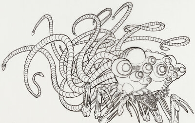 Geof Darrow | The Matrix Comics Sentinel Design | MutualArt