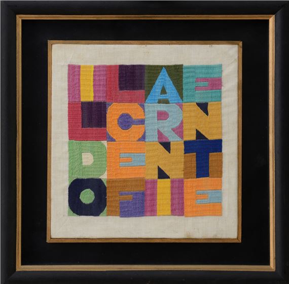 Alighiero Boëtti | Il dolce far niente (1988) | MutualArt