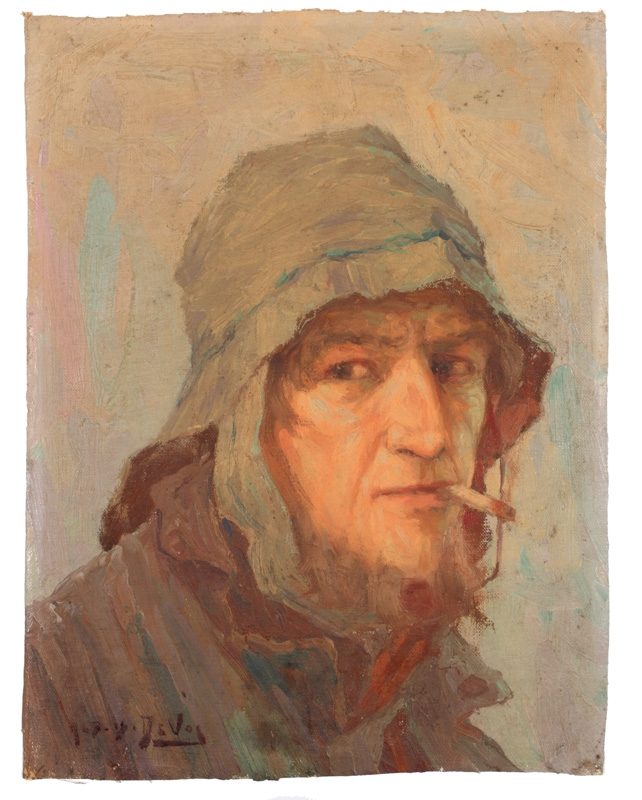 Albert Isidore De Vos | Visserboot op de Schelde | MutualArt