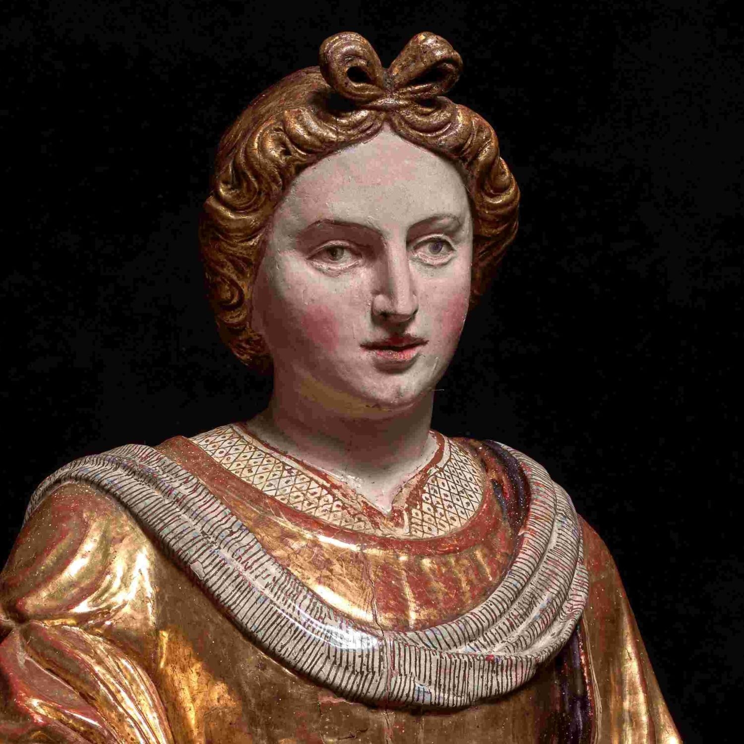 Castillian School, 16th Century | Sculpture. Saint | MutualArt