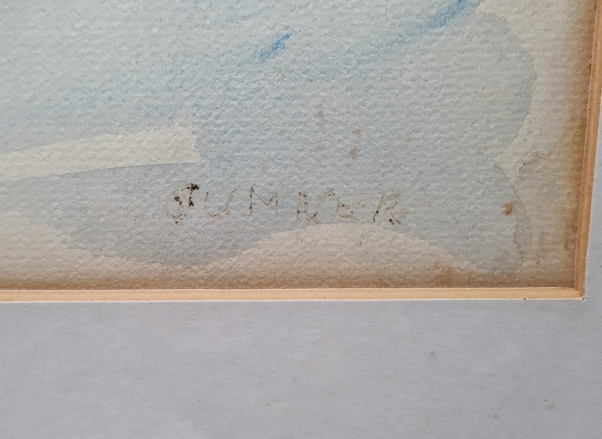 Maud Frances Eyston Sumner | Mountain landscape with dwellings | MutualArt