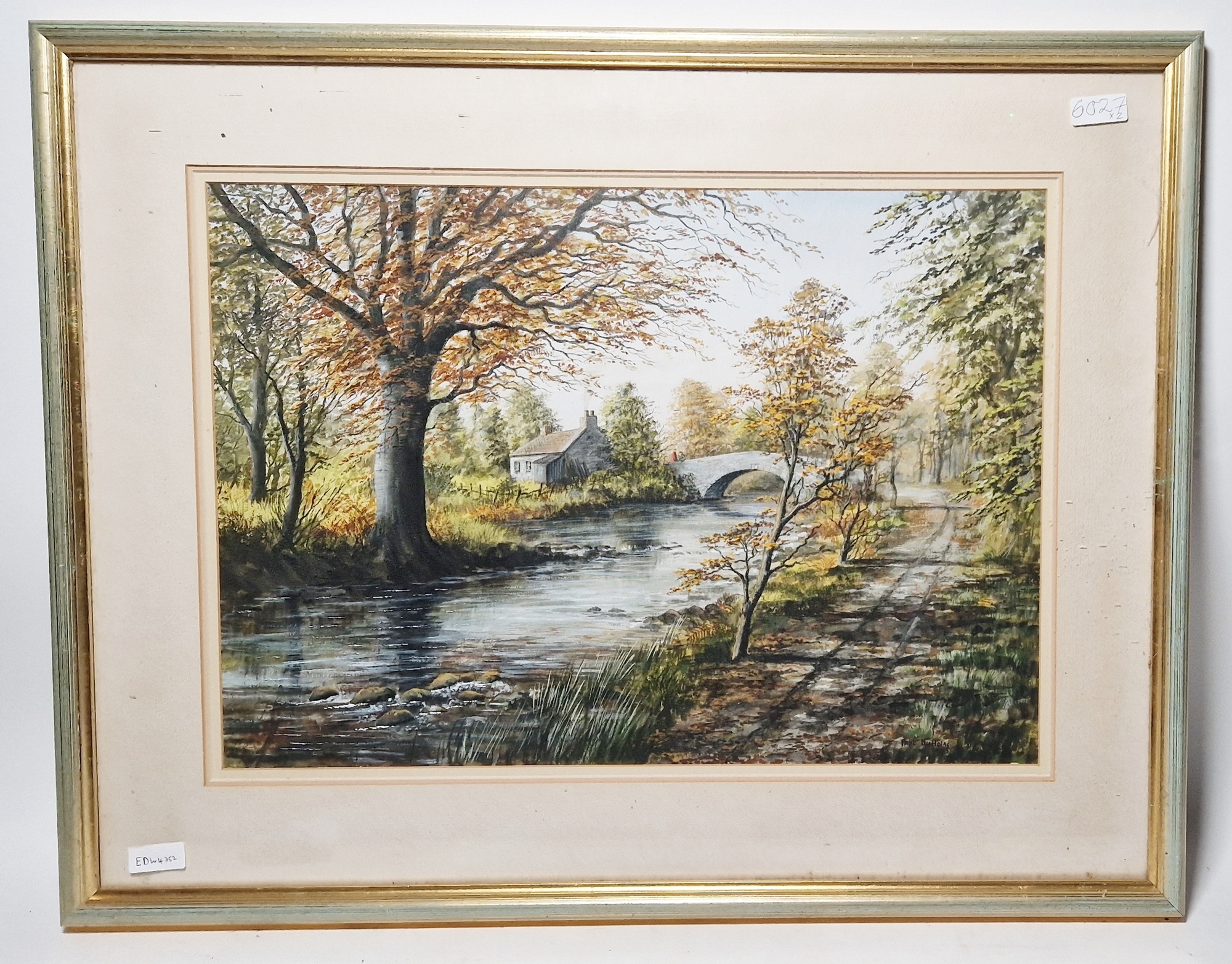 Paul Alexander Nicholas | Woodland scene with river | MutualArt