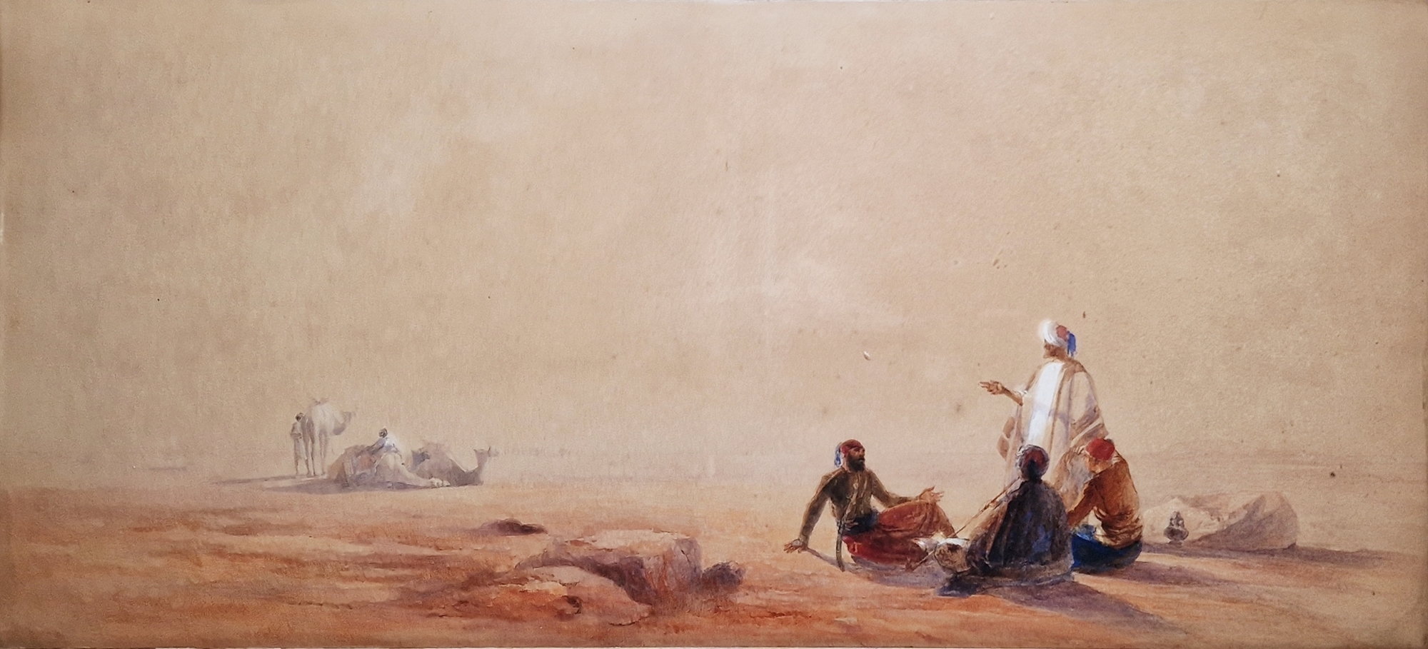 Henry Warren | Caravan in the Desert (1847) | MutualArt