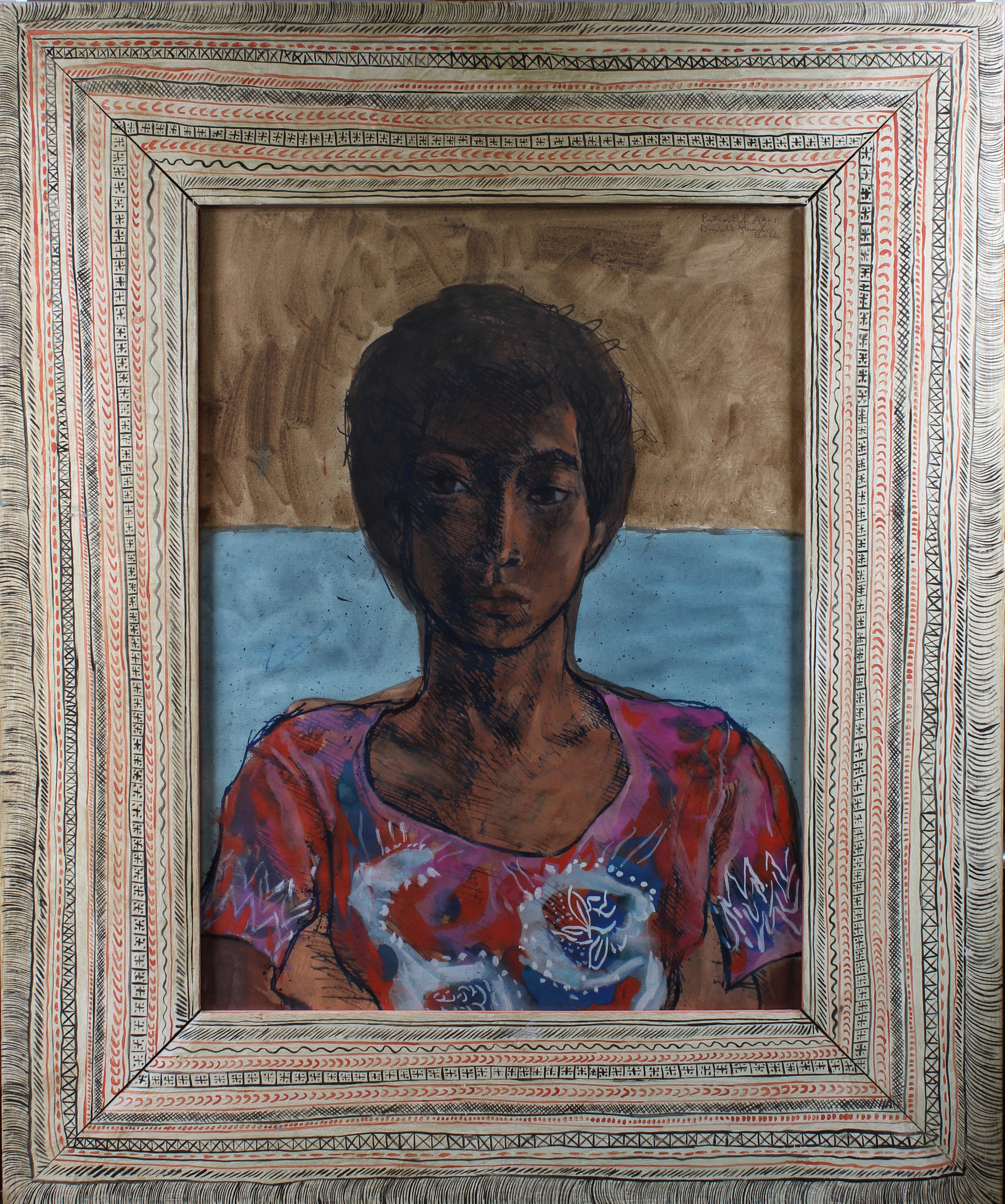 Donald Friend | Portrait of Agus | MutualArt