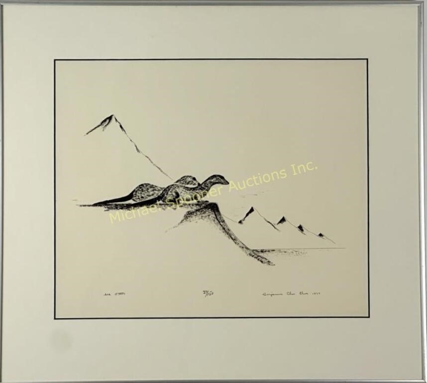 Benjamin Chee Chee | BENJAMIN CHEE CHEE - LTD. ED. SIGNED LITHOGRAPH (1974) | MutualArt