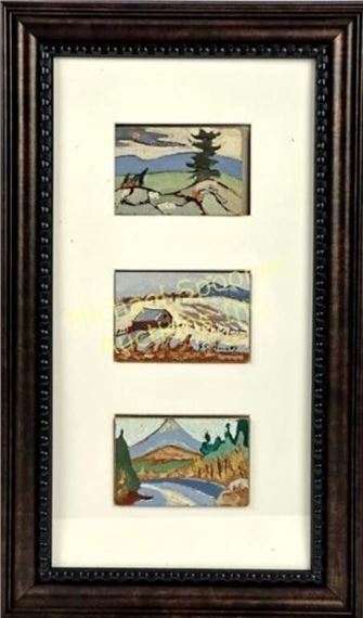 Sidney Charles Mooney | SIDNEY CHARLES MOONEY - OIL ON CANVAS BOARD ...