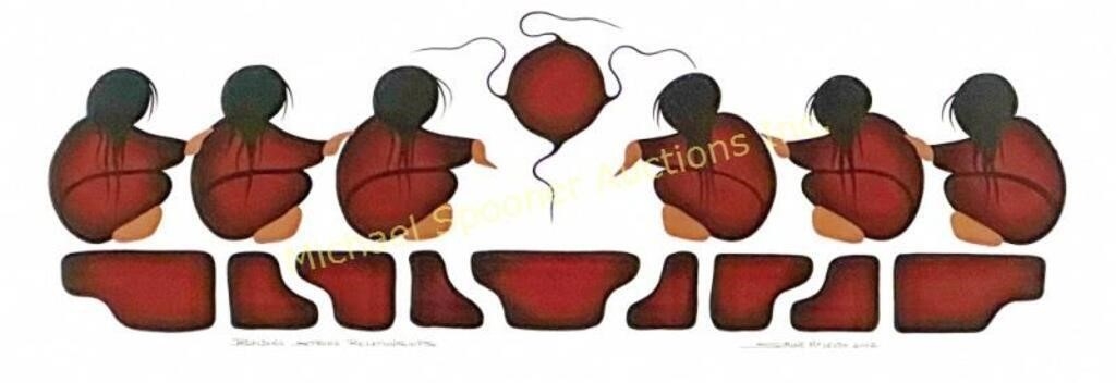 Simone Mcleod | SIMONE MCLEOD - ACRYLIC ON PAPER (2002) | MutualArt