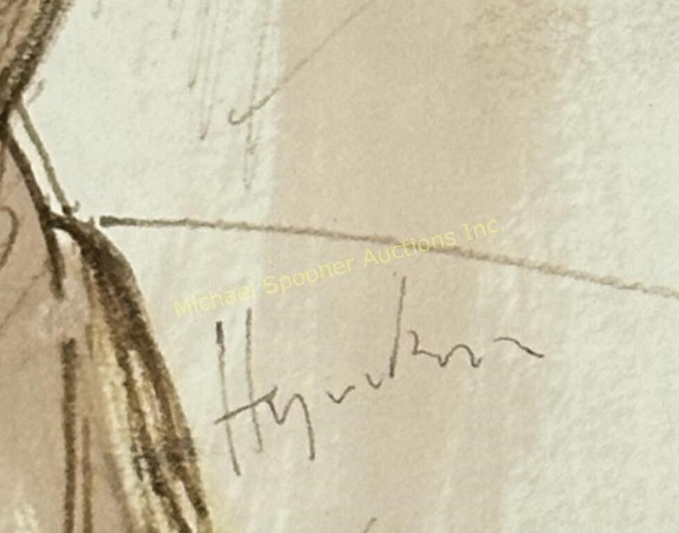 Robert Stewart Hyndman | ROBERT STEWART HYNDMAN - MIXED MEDIA ON PAPER ...