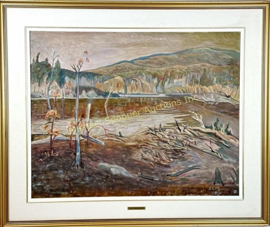 Sidney Charles Mooney | SIDNEY CHARLES MOONEY - OIL ON CANVAS | MutualArt