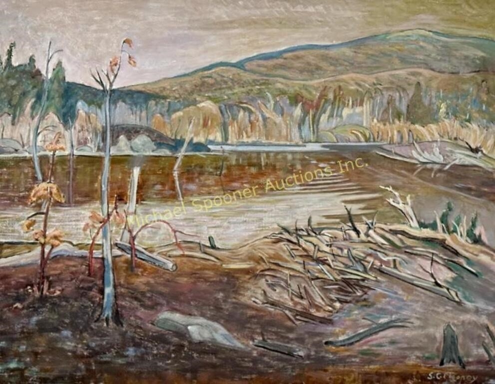 Sidney Charles Mooney | SIDNEY CHARLES MOONEY - OIL ON CANVAS | MutualArt