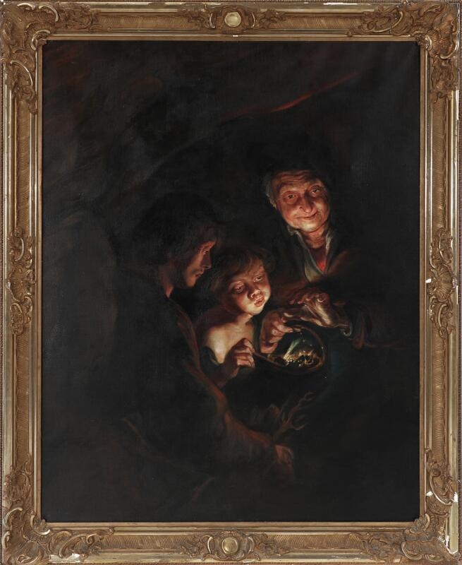 Peter Paul Rubens | Old Woman with a Basket of Coal (20th Century ...