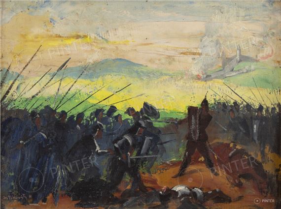 Kálmán Istókovits | György Dózsa Is Captured | MutualArt