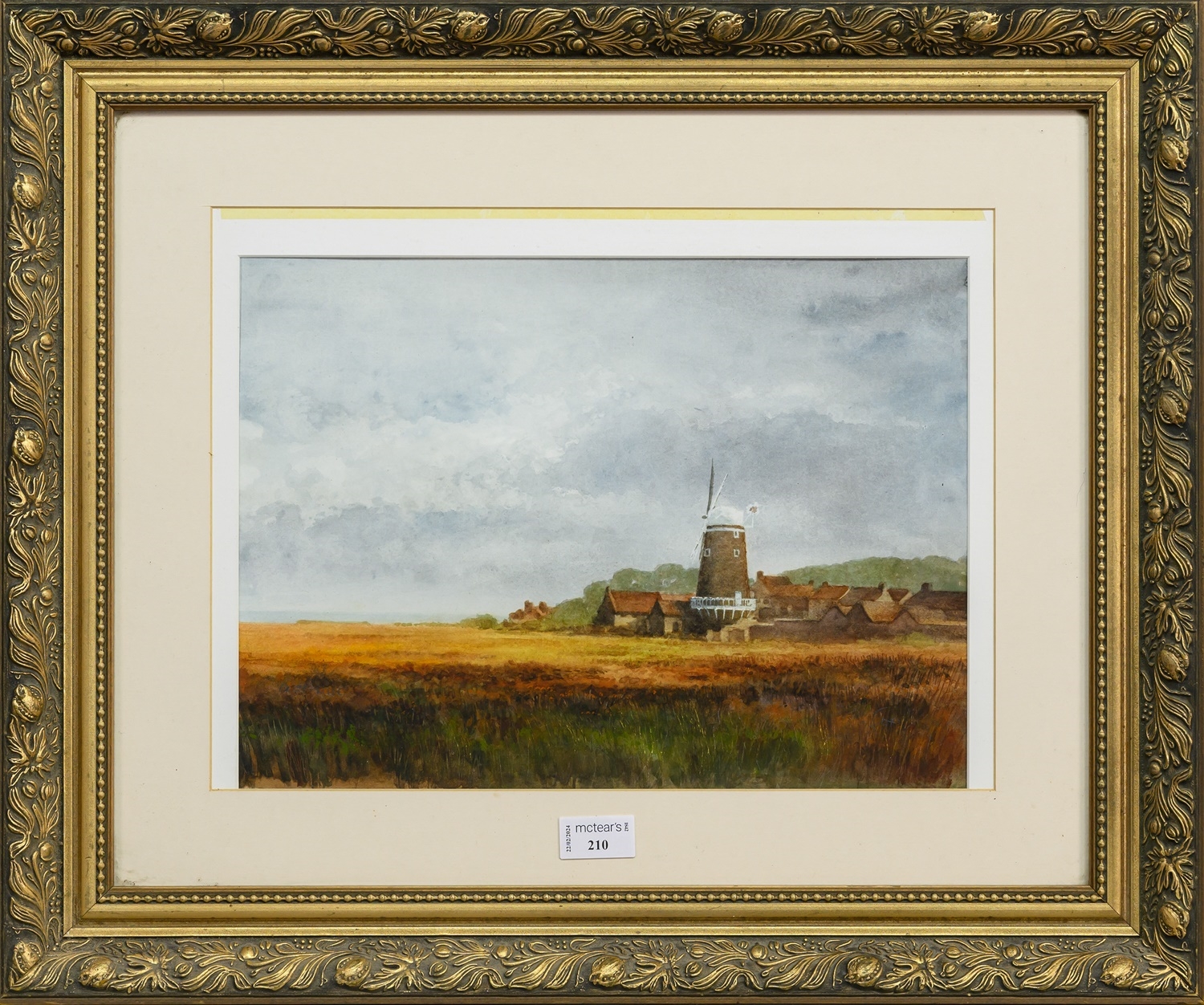 Simon Fox | SIMON FOX (BRITISH 20TH CENTURY) CLEY MILL, NORFOLK | MutualArt