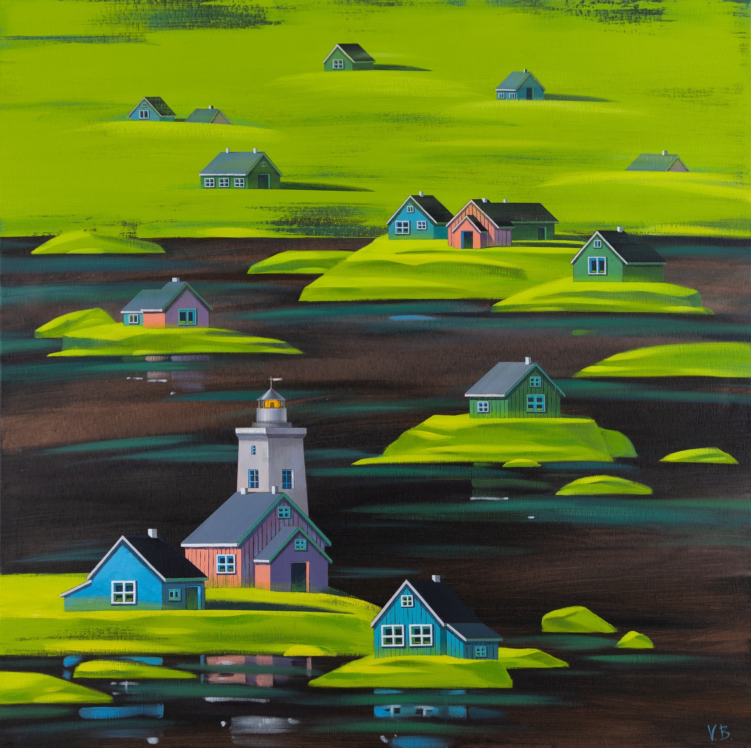 Olga Bujko | View of the islands (2024) | MutualArt