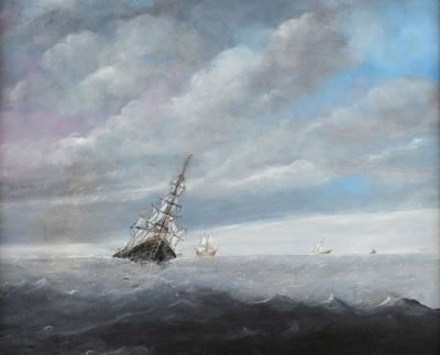 Richard Handler | Französische Flotte auf See | MutualArt