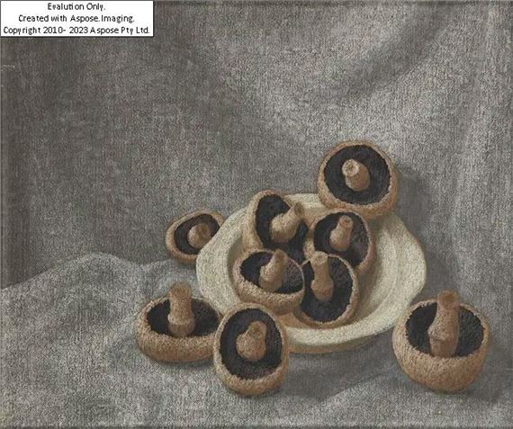 John Rutherford Armstrong | Still Life with Mushrooms, 1961 (2009 ...