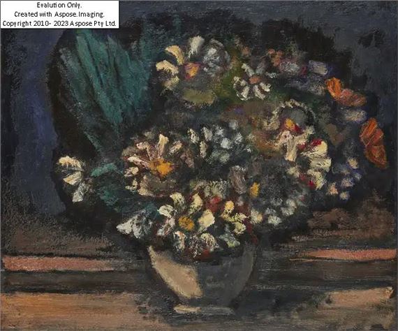 Josef Herman | Flowers | MutualArt