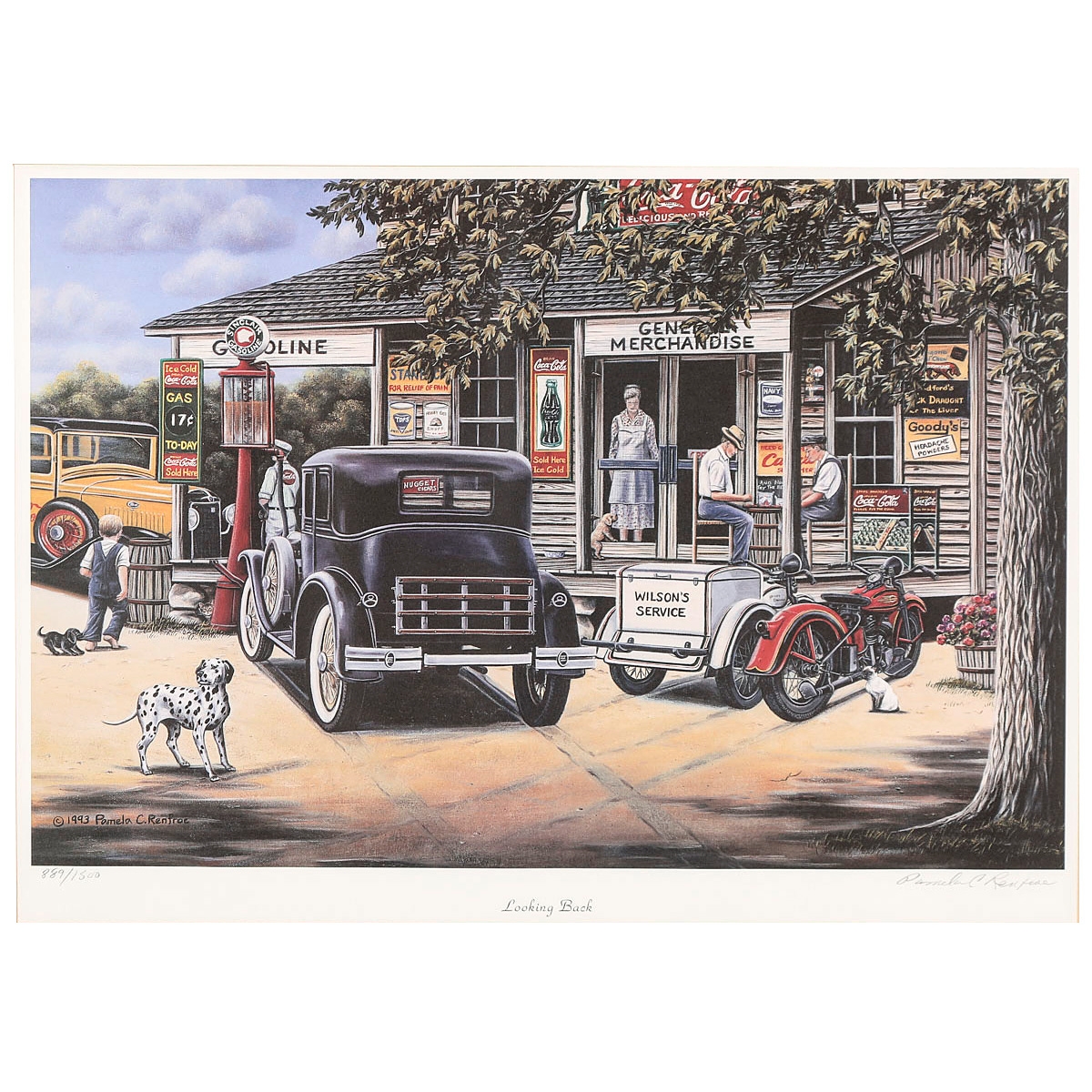 Pamela C. Renfroe | Looking Back (1993) | MutualArt