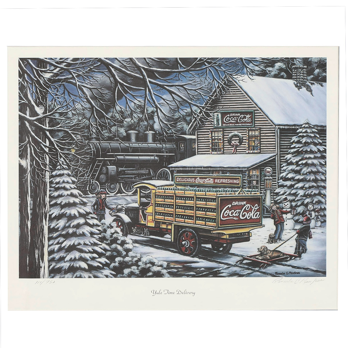 Pamela C. Renfroe | Yule Time Delivery (1999) | MutualArt