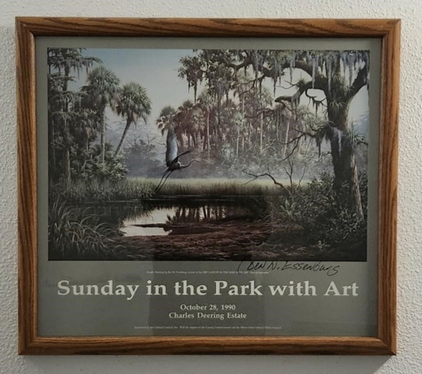 Ben W. Essenburg | Sunday in the Park with Art (1990) | MutualArt