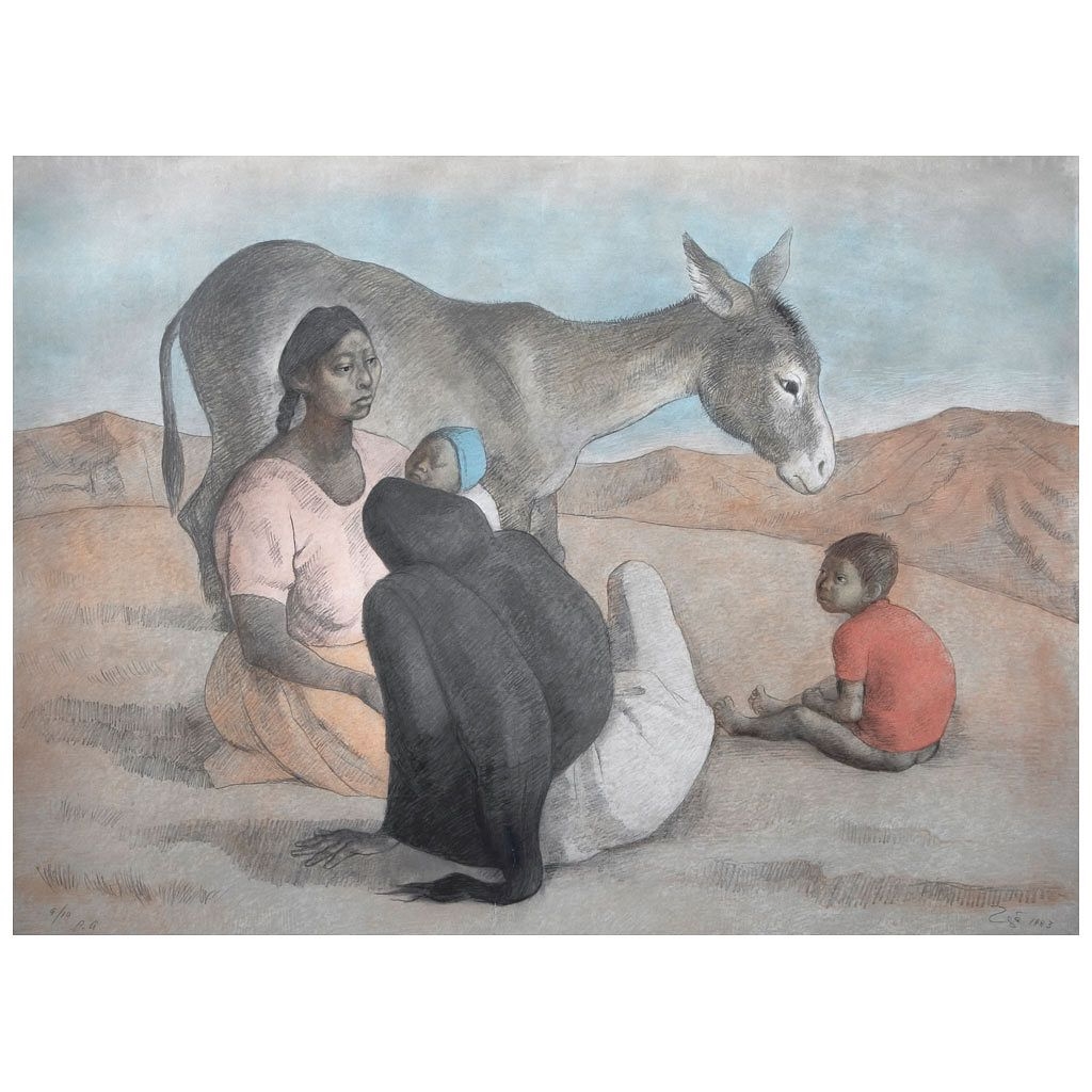 Francisco Zuñiga | Familia Indígena III (83) | MutualArt