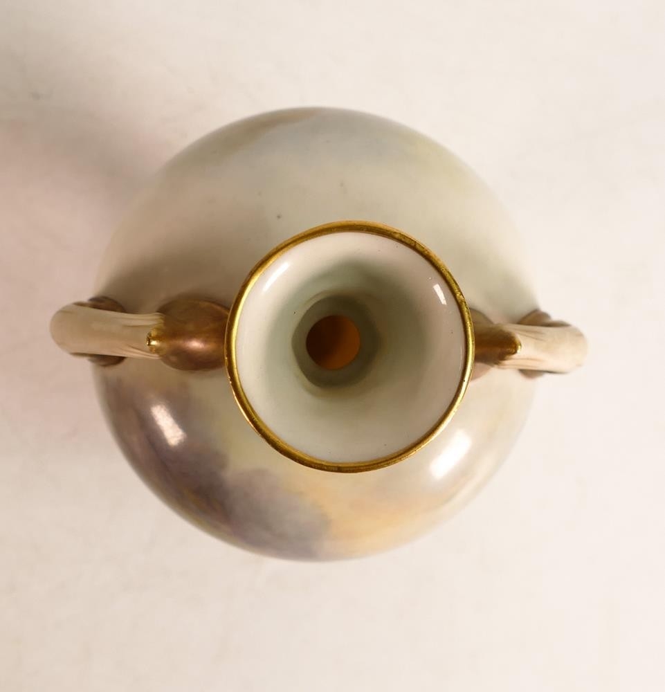 Harry Stinton | Royal Worcester hand painted vase of globular form ...