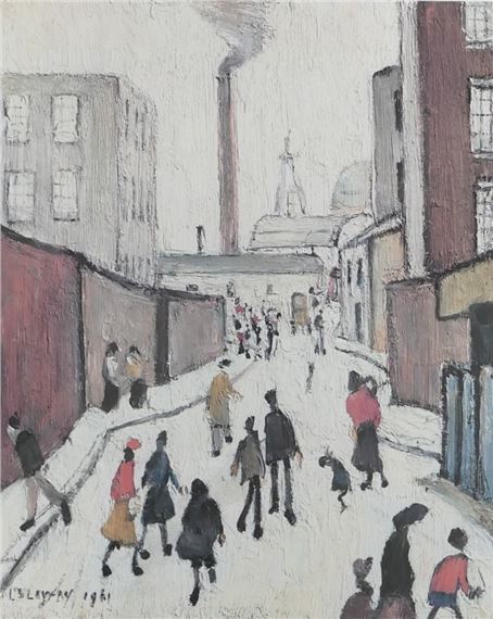 Laurence Stephen Lowry | L S Lowry R.A. (British 1887-1976) | MutualArt
