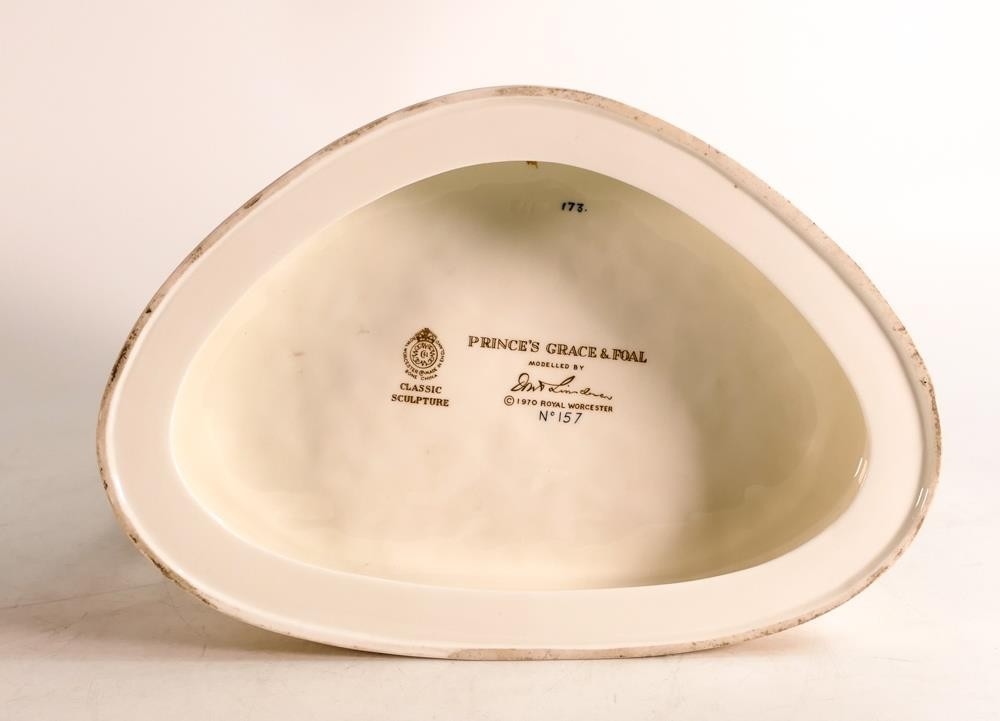 Doris Lindner | A Royal Worcester horse model of 'Prince's Grace and ...