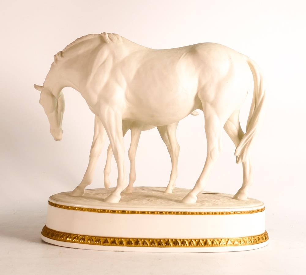 Doris Lindner | A Royal Worcester horse model of 'Prince's Grace and ...