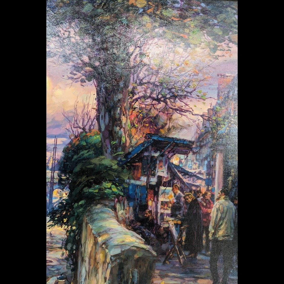 Cao Yong | Large Limited Ed. 117/750 Signed Cao Yong Giclee Banks Of La ...