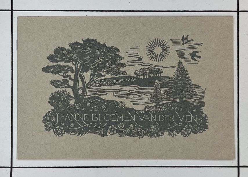 Pam G. Rueter | 2 ex-libris for various bibliophile | MutualArt