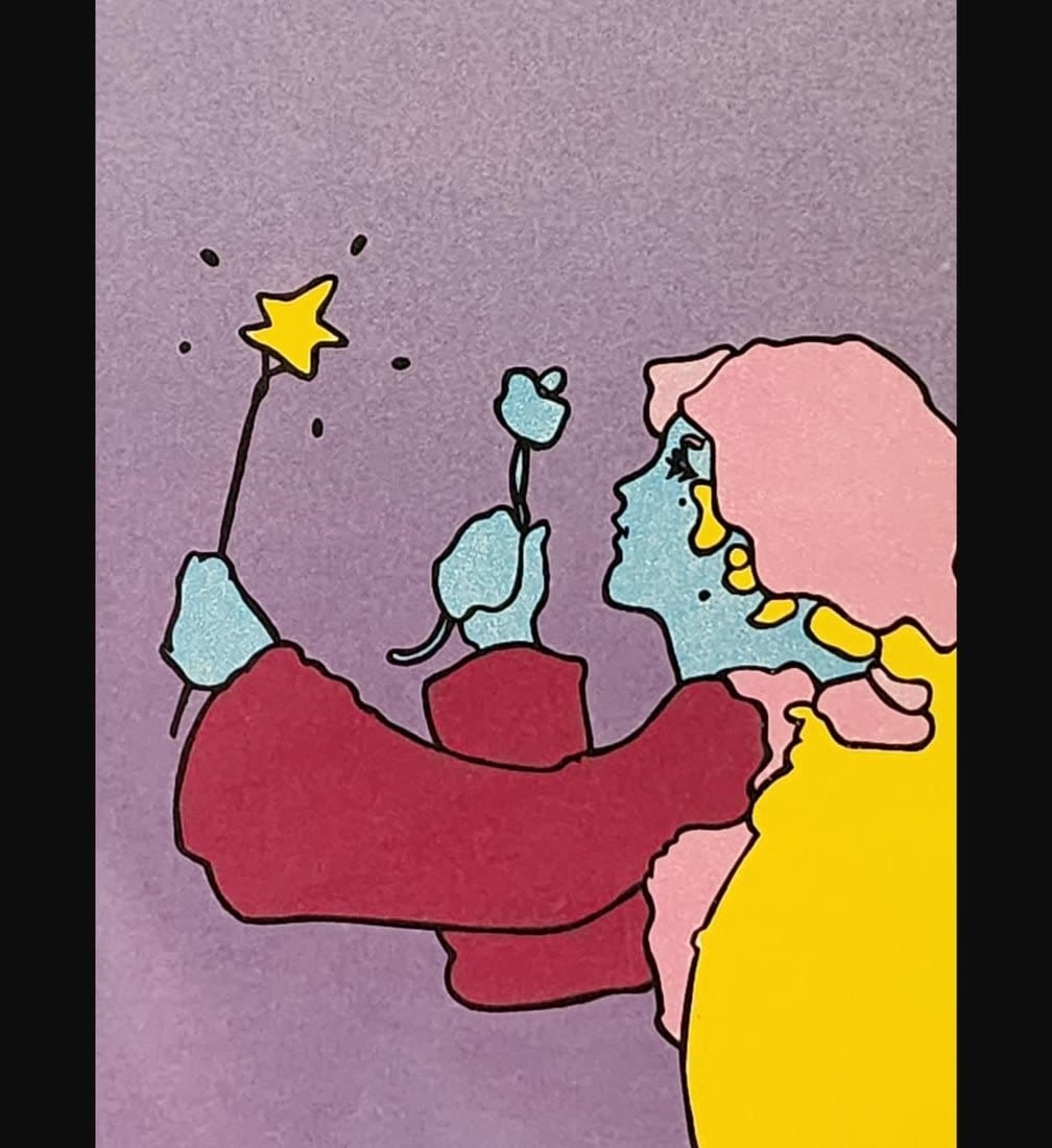 Peter Max | Peter Max Serigraph (American, b. 1937) Angel Series ...
