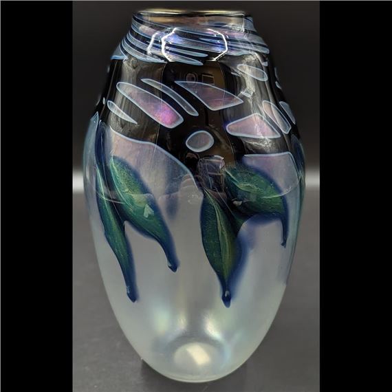Charles Lotton | Rare Signed And Dated Charles Lotton Large Iridescent ...