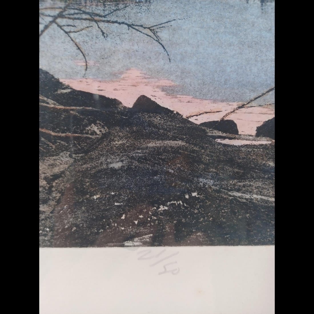 George Raab | George Raab Large Canadian Wilderness Landscape Etching ...