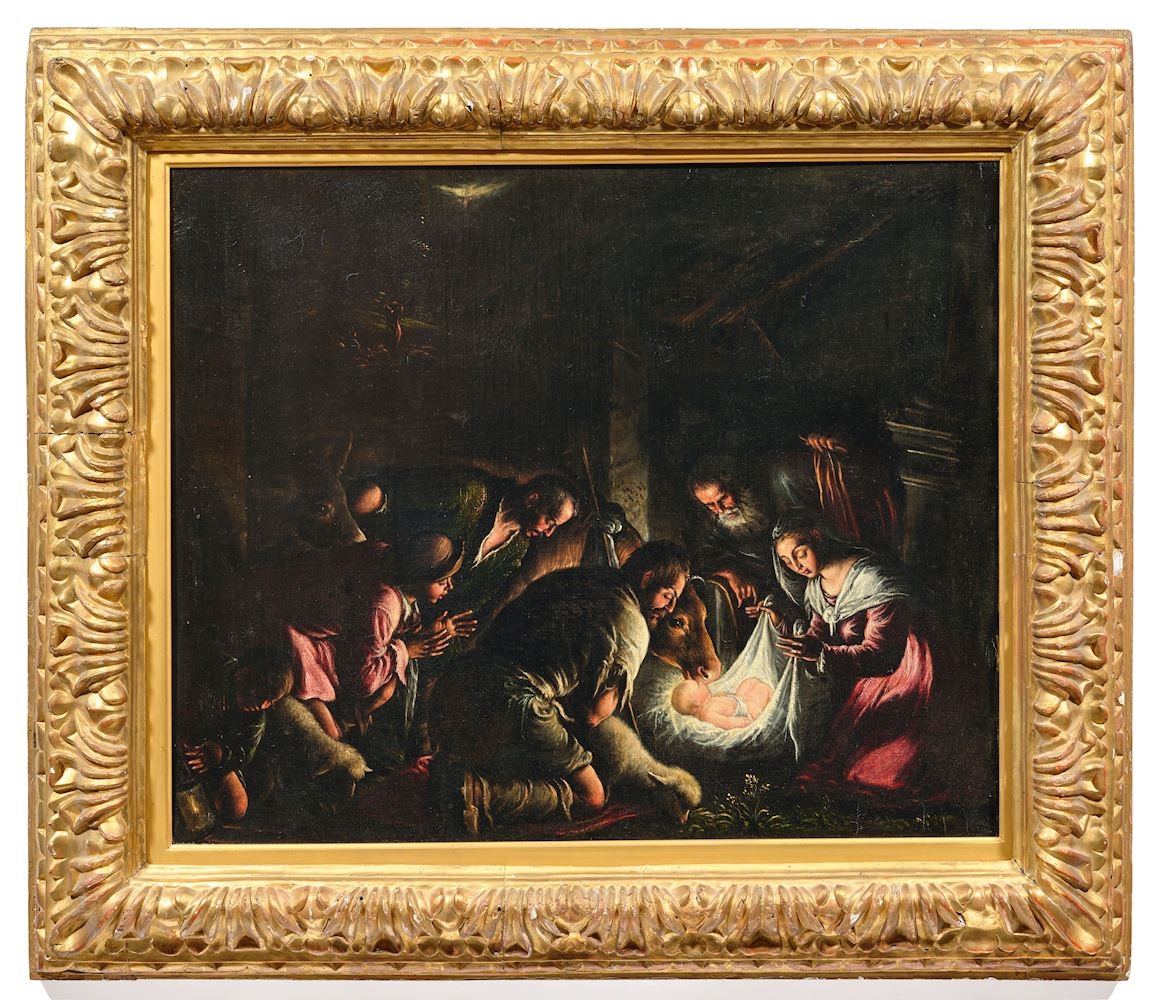 Francesco Bassano II | The Adoration of the Shepherds | MutualArt