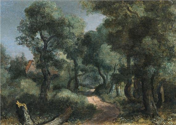 Hercules Seghers | Woodland path (1618 - 1620) | MutualArt