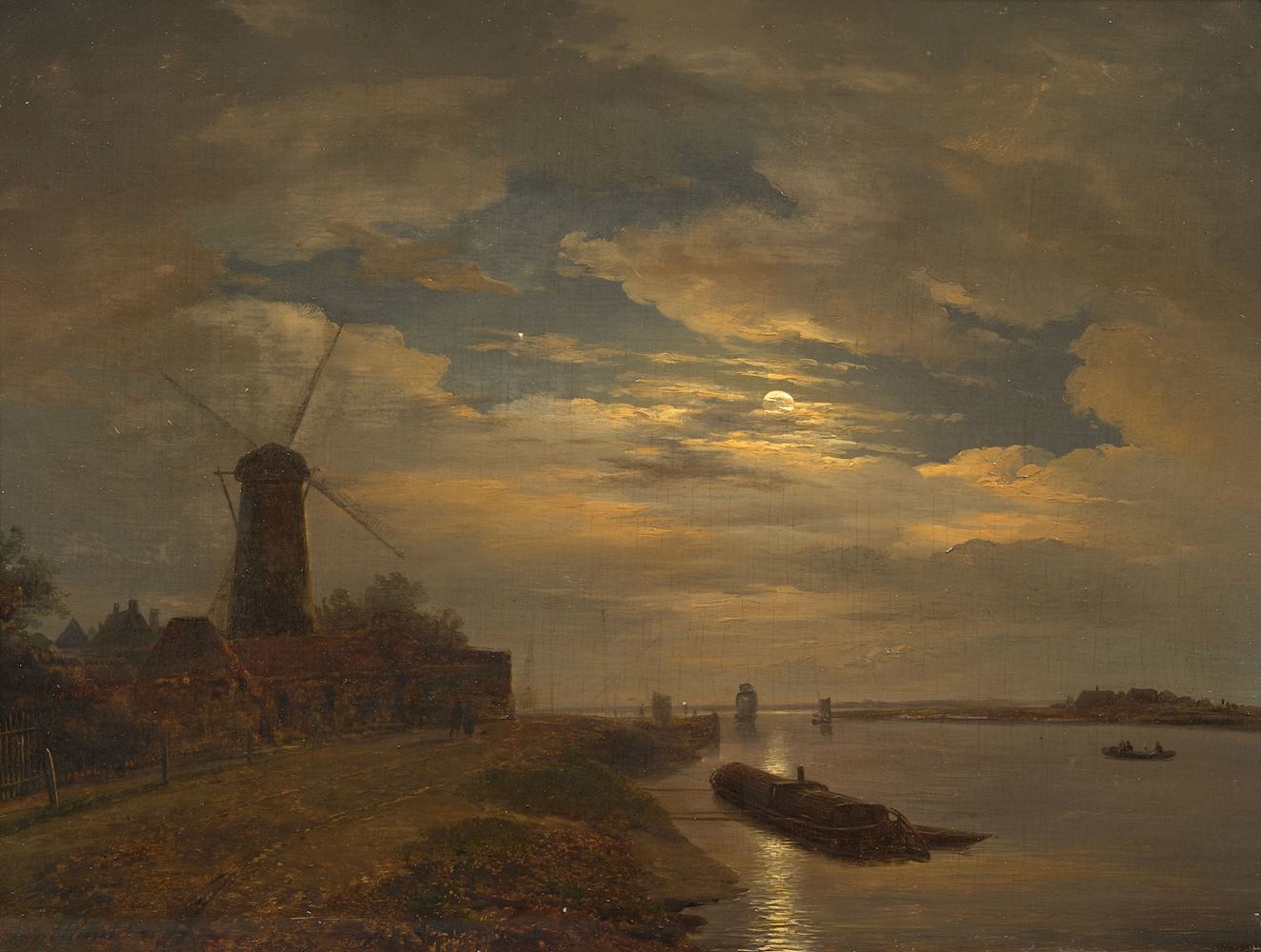 Andreas Schelfhout | A calm | MutualArt
