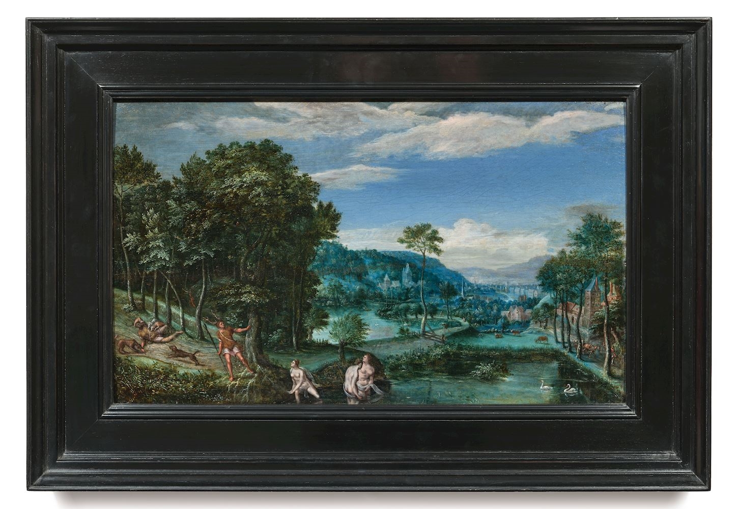 Flemish School, 16th Century | Diana with her nymphs bathing | MutualArt