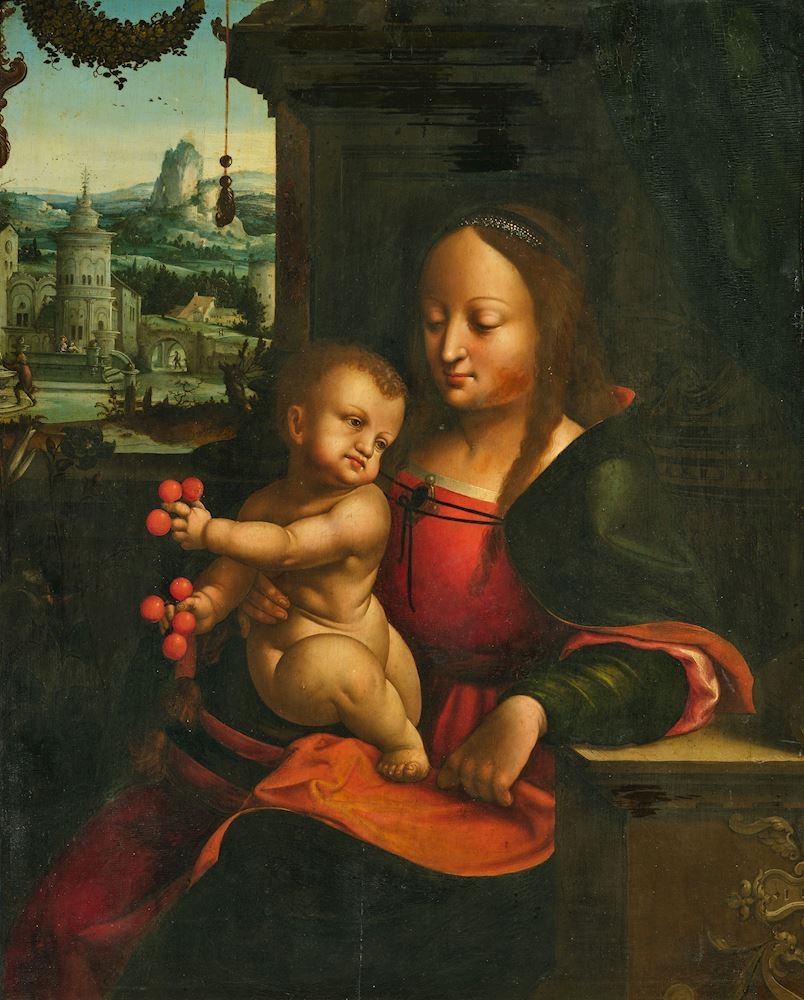 Joos Van Cleve | Madonna and child | MutualArt